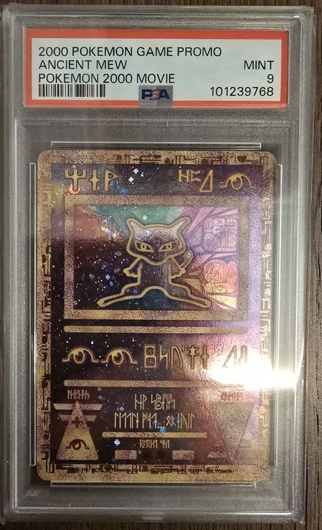 Pokemon Ancient mew PSA 9 (Gebraucht) in Saxon für CHF 120 – mit ...