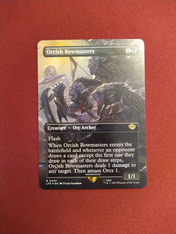 MTG - Lord of the Rings - Orcish Bowmasters Variant (Gebraucht) in ...