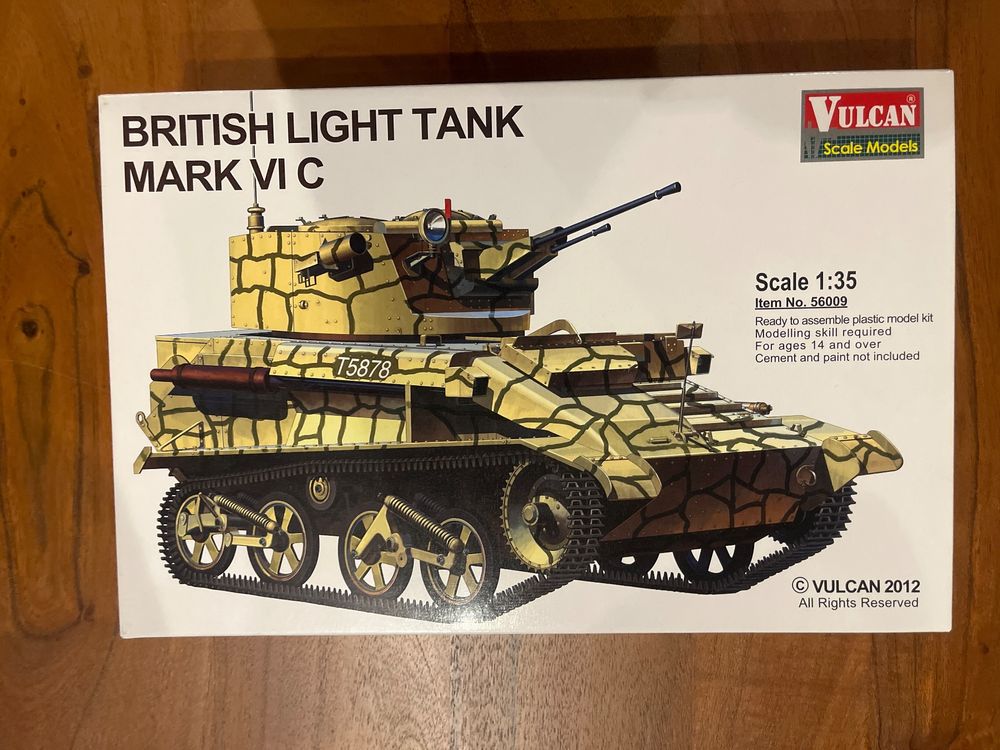 British Light Tank MK.VI C 1/35 (Neu und originalverpackt) in Nebikon ...