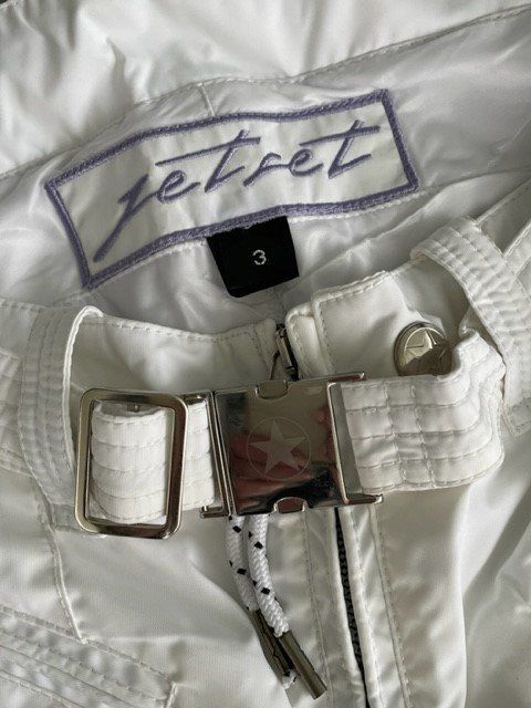 JET-SET Skihose, Weiss in Grösse 3 | Kaufen auf Ricardo