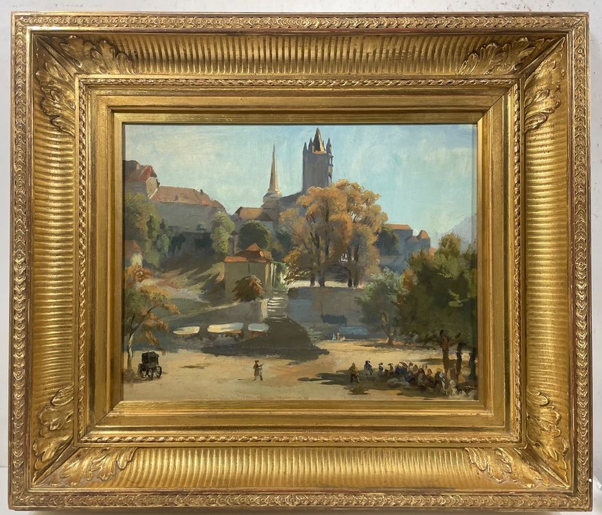 Gemälde mit faszinierendem Sujet unleserlich Signiert (Gebraucht) in Root für CHF 174 – mit ...