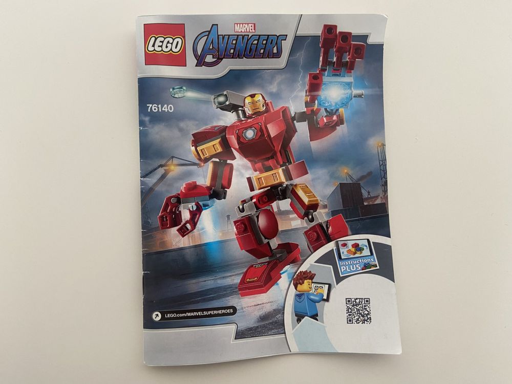 KOMPLETT LEGO Avengers 76140 Iron Man Mech Gebraucht (Gebraucht) in ...