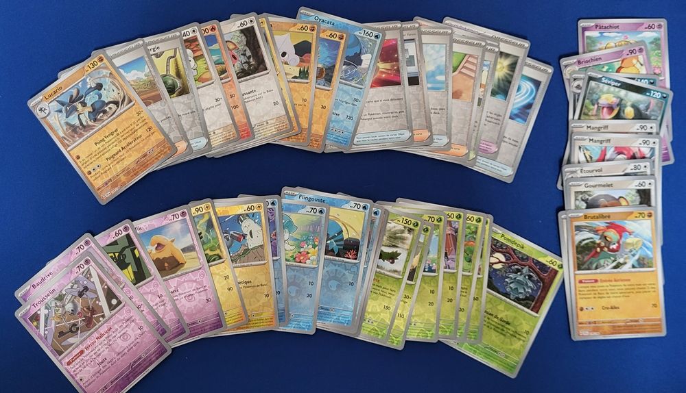 Pokémon 45 cartes Brillantes Reverse Ecarlate et Violet | Kaufen auf ...