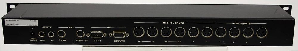 PATCHBAY MIDI - Opcode Studio 64x Midi Interface (Gebraucht) in ...
