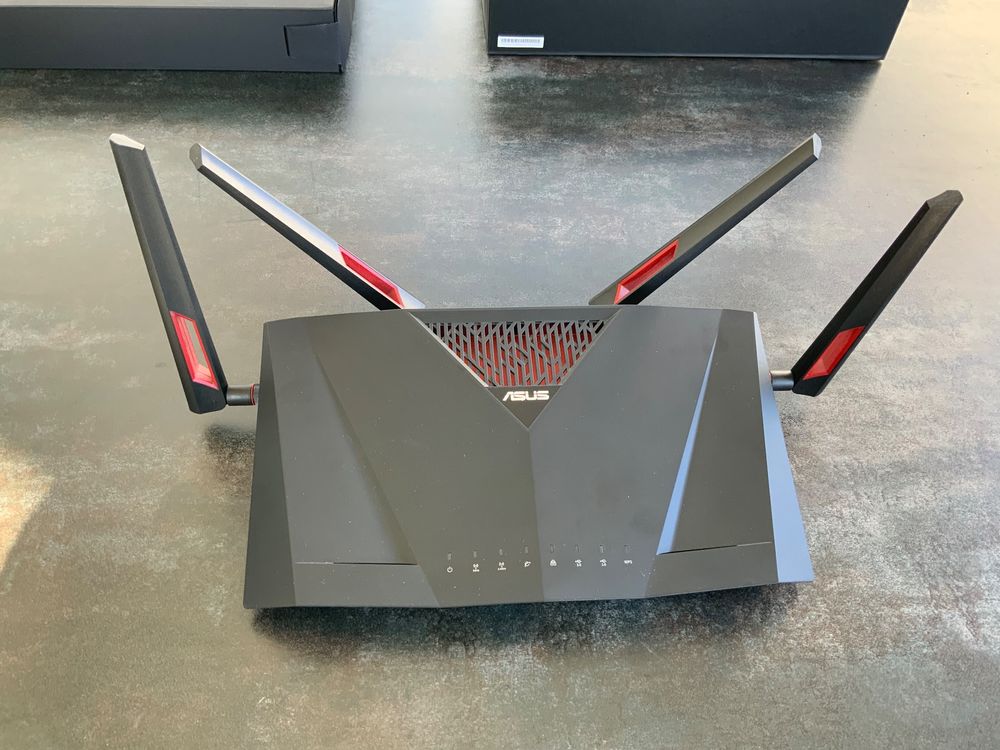 ASUS RT-AC88U Wireless AC3100 Router, Originalverpackung (Gebraucht) in ...