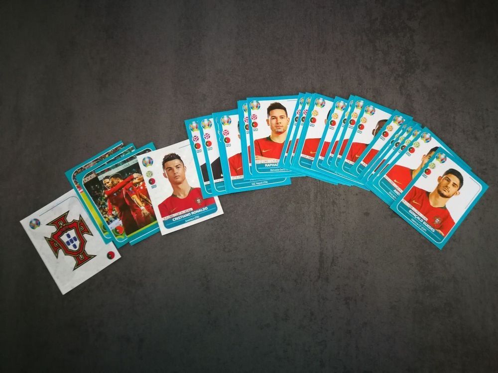 Panini EM 2020, Komplett Set, PORTUGAL | Kaufen auf Ricardo