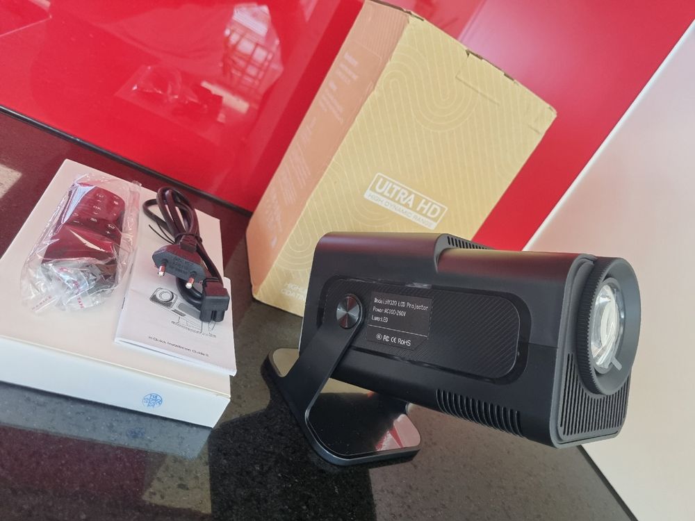 FULL HD Smart Mini Beamer 390 ANSI LED - HY320 Projektor (Neu und ...