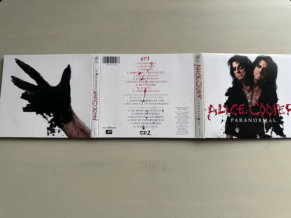 ALICE COOPER tolle Paranormal 2 CD neuwertig Kult Top Hit (Gebraucht ...