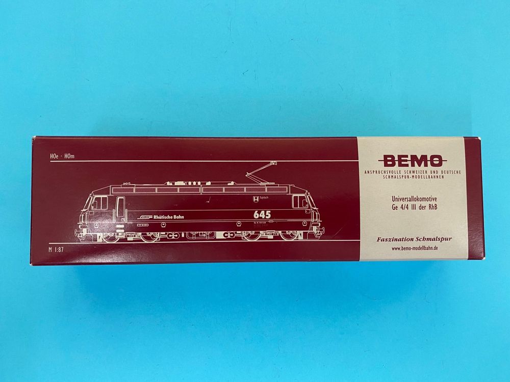 Bemo DC RhB Ge 4/4’’’ «Albula» ( 1259 132 ) | Kaufen auf Ricardo