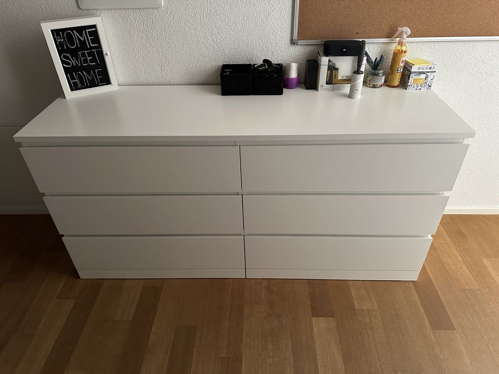 Faszinierend Kommode Malm Weiãÿ Bilder