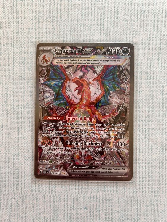 Charizard ex (OBF 223) SIR - Obsidian Flames - Pokemon (Gebraucht) in ...