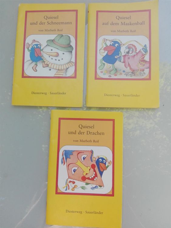 3x Quiesel Taschenbücher (Marbeth Reif) (Gebraucht) in St.Gallen für ...