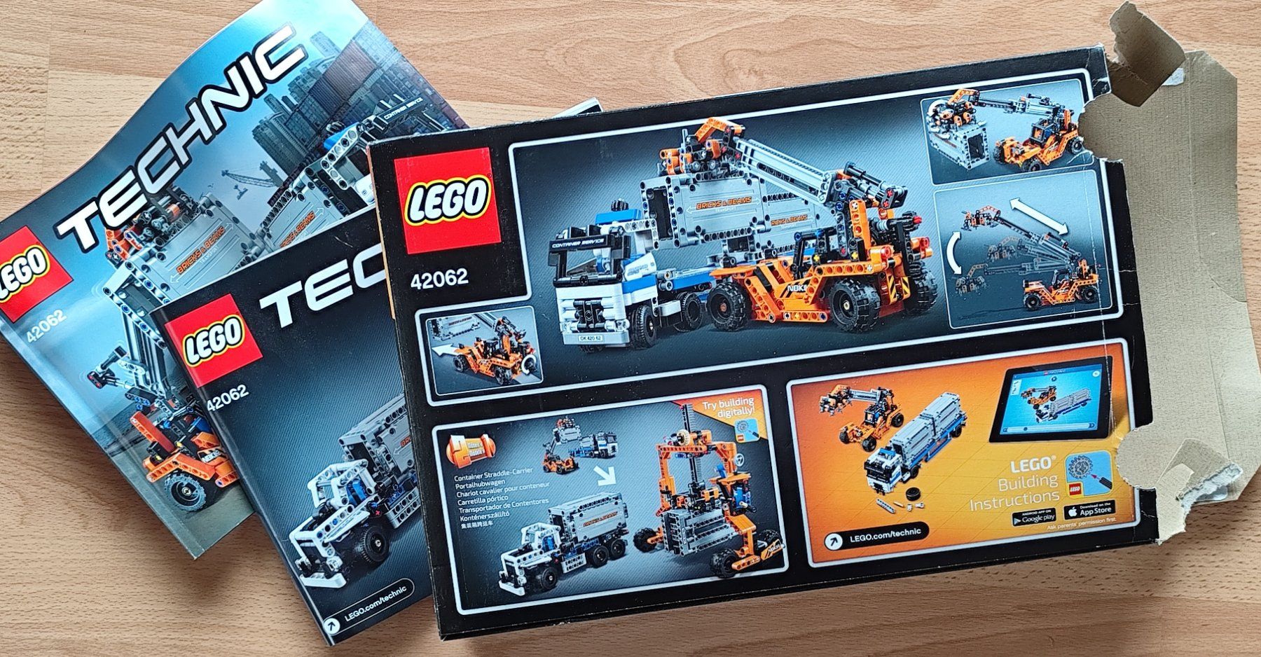 Lego Technic 42062 Container Yard - komplett (Gebraucht) in Bonstetten ...