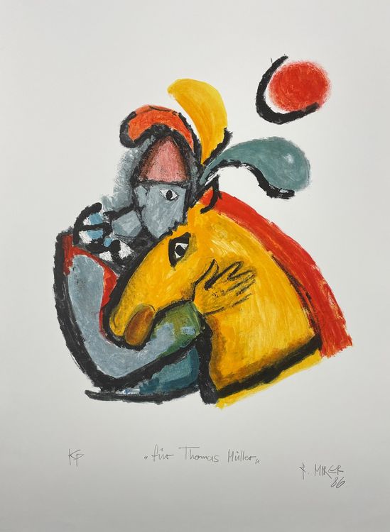 Rudolf Mirer (1937) Lithographie KP Handsigniert (Gebraucht) in Root für CHF 364 – mit Lieferung ...