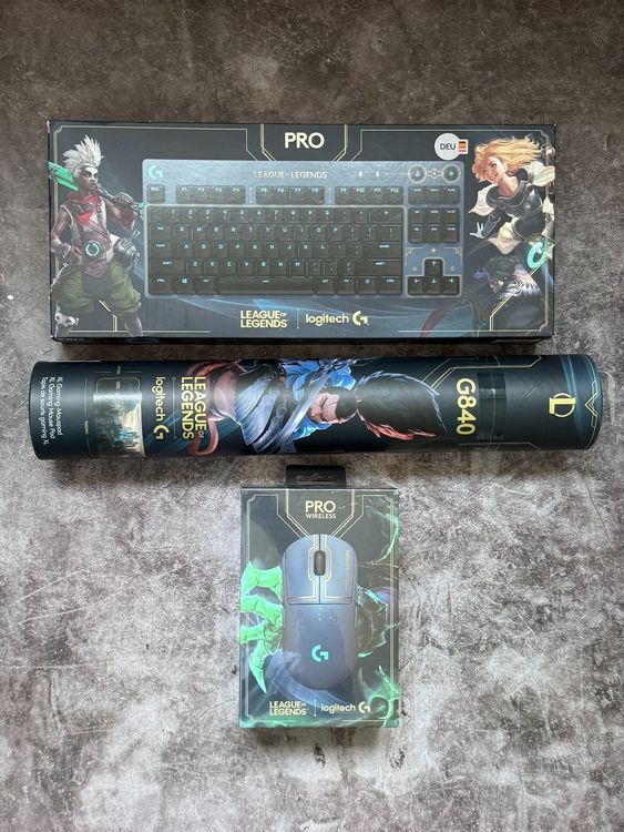 Logitech G Pro League of Legends Edition – Komplettset (Neu und ...