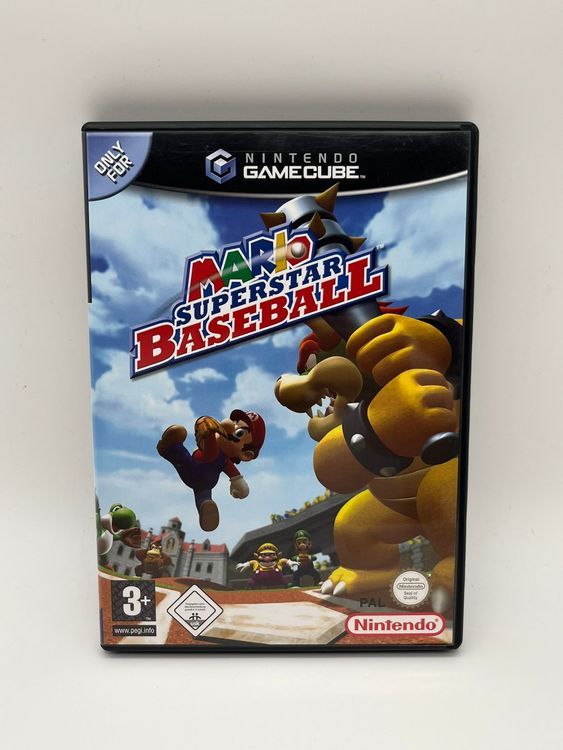 Mario Superstar Baseball Gamecube OVP Pal Deutsch (Gebraucht) in St ...
