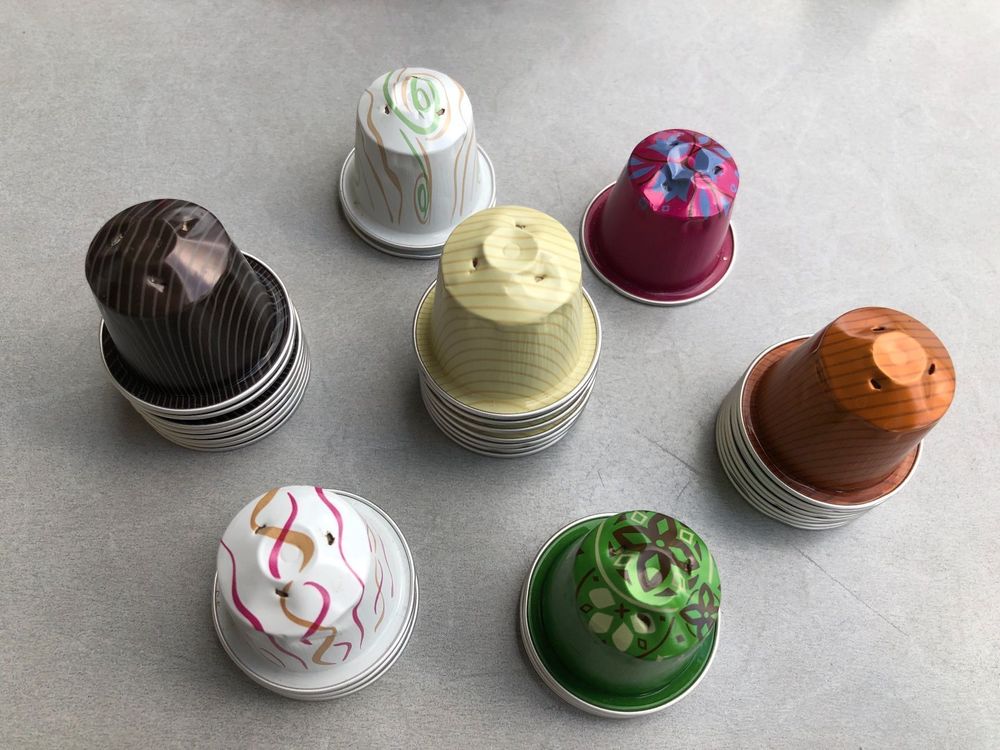 Nespresso Kapseln, leer gereinigt zum basteln (Gebraucht) in Wichtrach für CHF 16 – mit ...