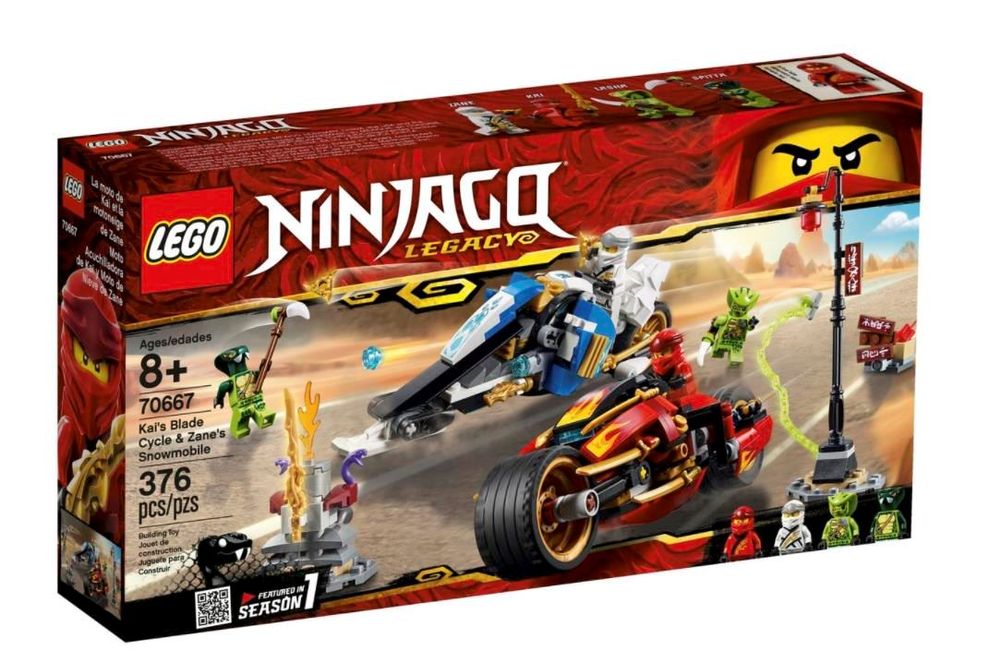 Lego Ninjago 70667 Kai's Blade Cycle & Z | Kaufen auf Ricardo