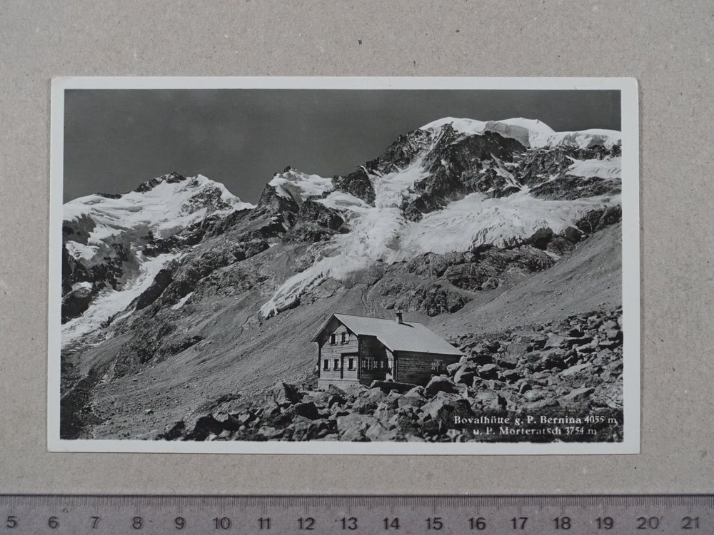 Boval Hütte, gegen Piz Bernina, Morteratsch, SAC, S.A.C. (Gebraucht) in ...