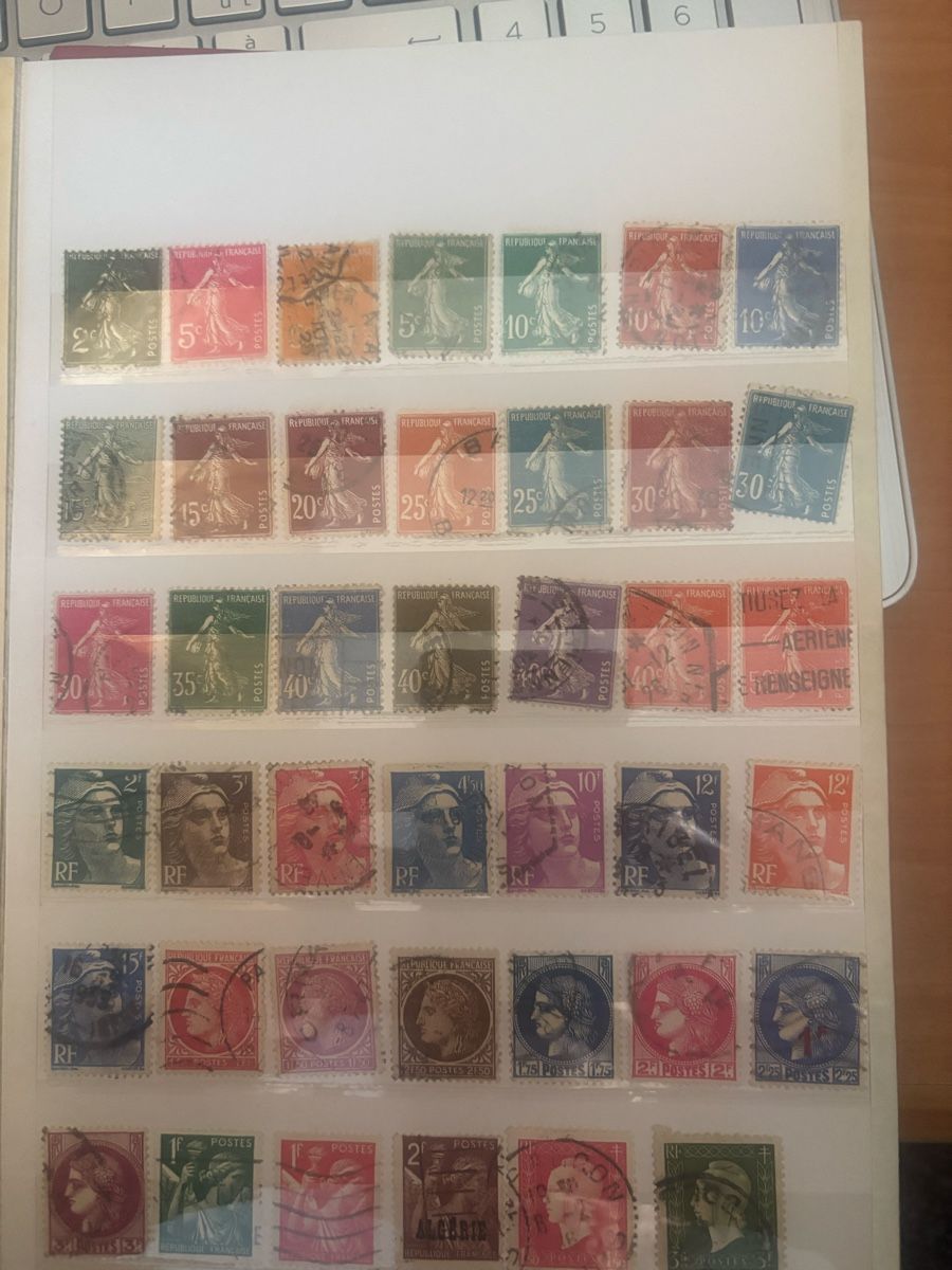 Collection de timbres anciens (D'occasion) à Ropraz pour CHF 280 – avec ...