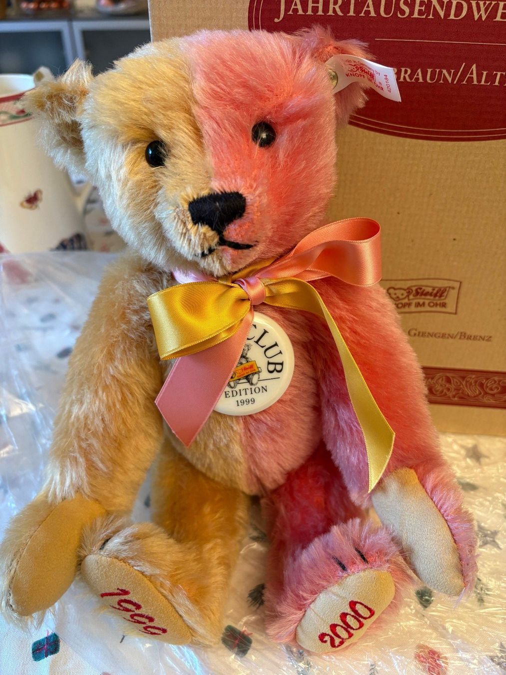 Steiff Jahrtausendwechsel-Bär 1999/2000 (Neu (gemäss Beschreibung)) in ...
