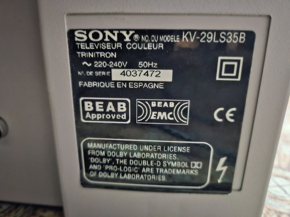 Sony Trinitron KV-29LS35B | Kaufen auf Ricardo