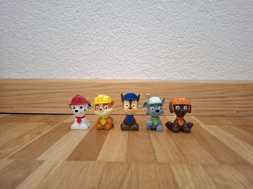 Paw Patrol Spielfiguren Set, 5 Stück, Top Zustand! (Gebraucht) in ...