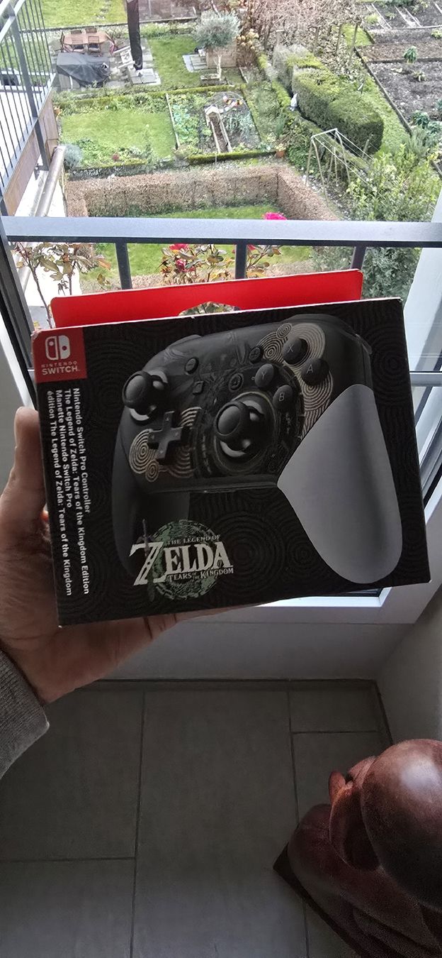 Manette Nintendo Switch Pro Zelda Tears of the Kingdom Neuve (Neu und ...