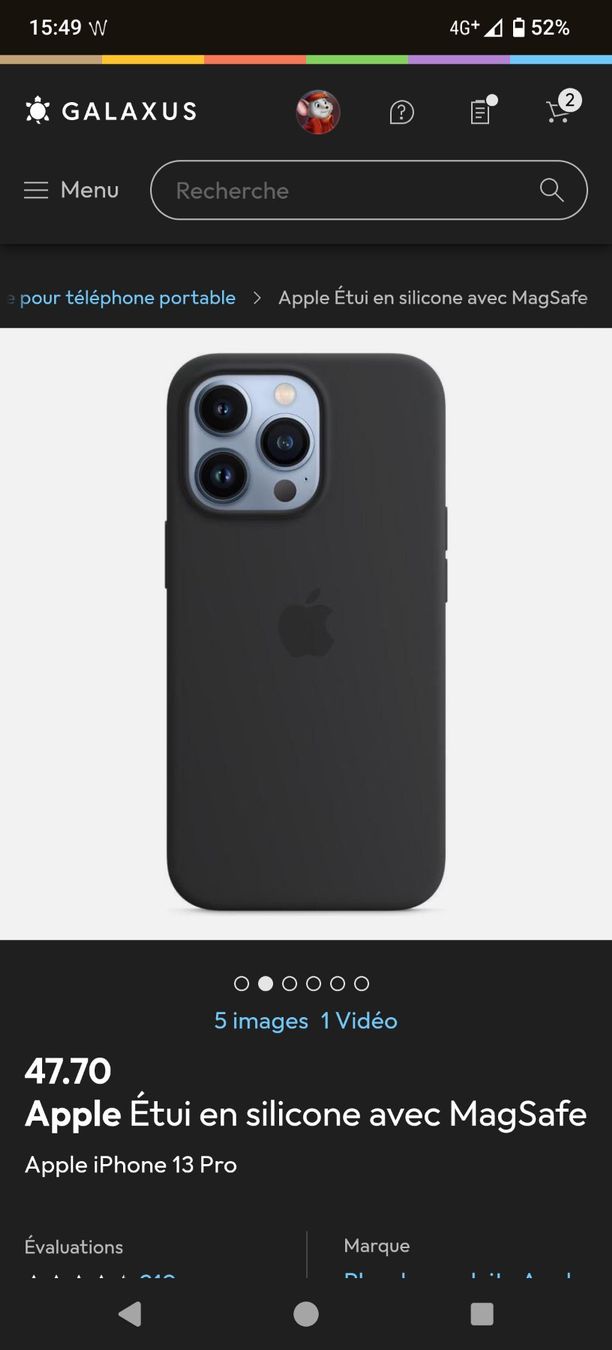 Apple iPhone 13 Pro original silicon case - New 🌟 (Neuf avec emballage ...