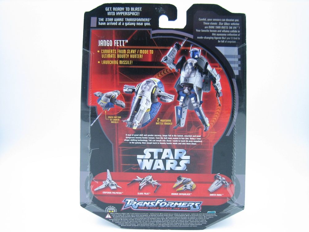 Star Wars Transformers Jango Fett Slave I Hasbro (Neu und ...