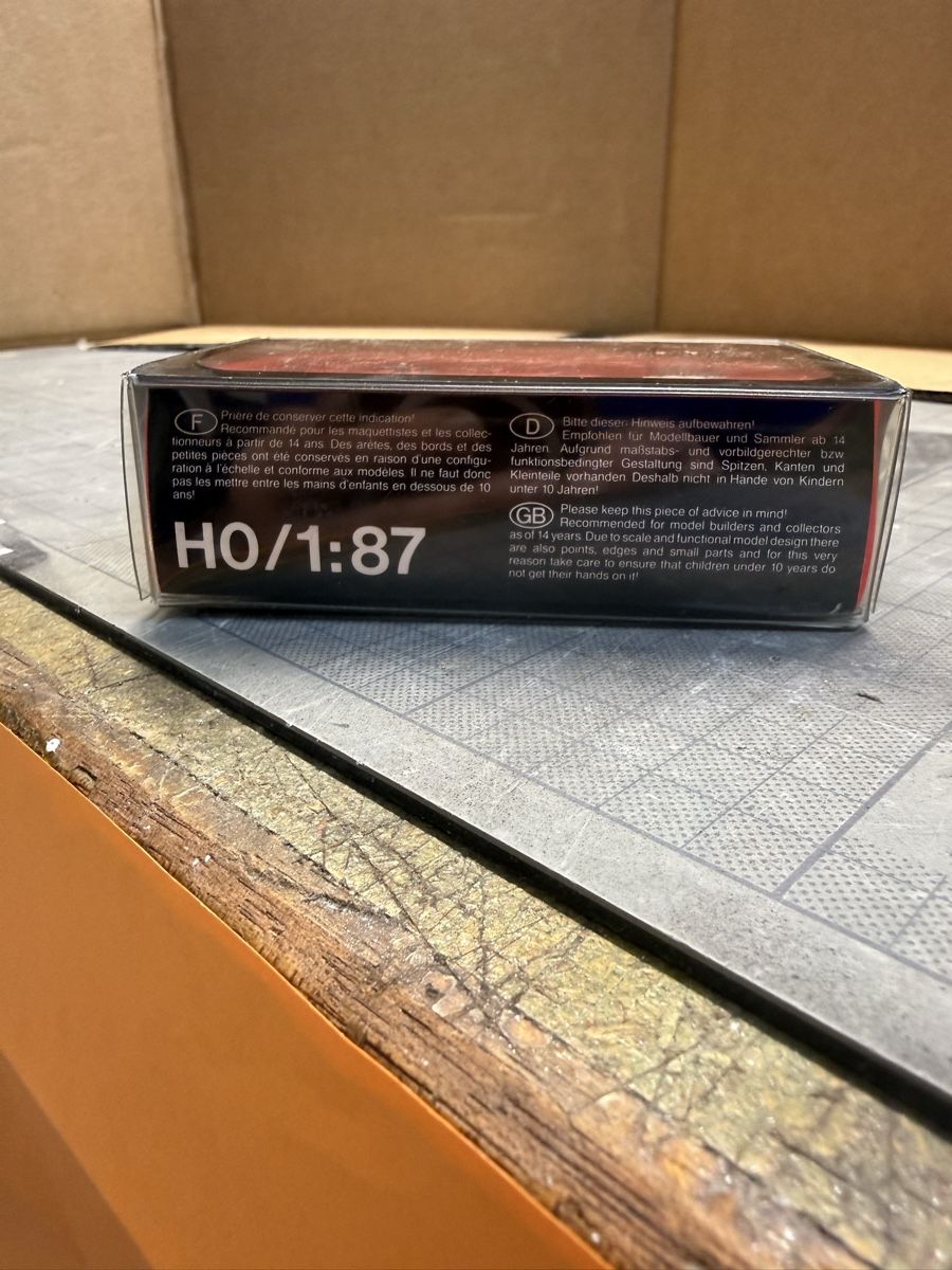 Preiser Modellauto MAN 9.168 HAK, HO 1:87, OVP, Rarität (Gebraucht) in ...