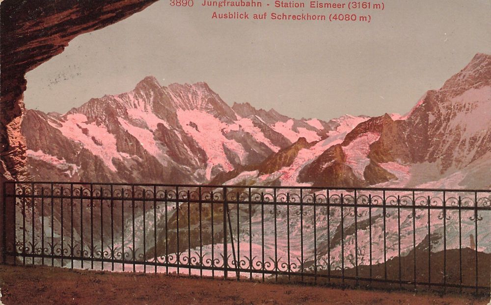 BE Station Eismeer Jungfraubahn 1911 | Kaufen auf Ricardo