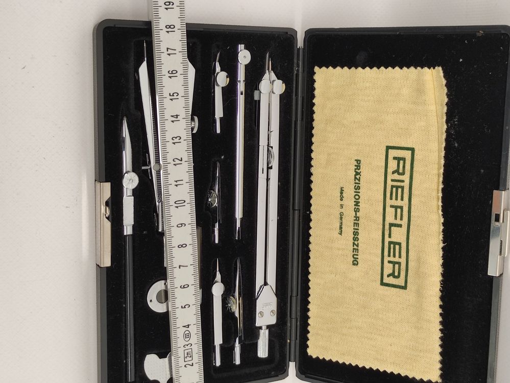 Wild Heerbrugg Syst. Riefler RPZ 22 Zirkel Set (Neu (gemäss ...