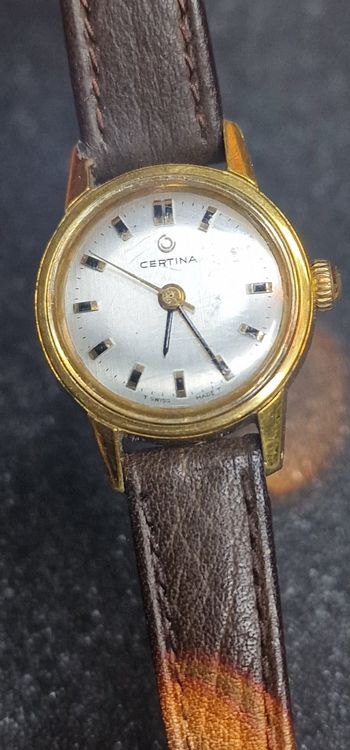 Kleine Certina Damenarmbanduhr | Handaufzug 22mm | Kaufen auf Ricardo