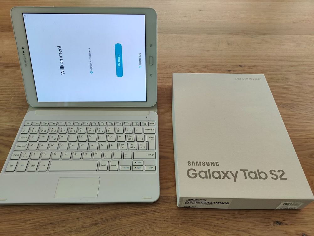 Galaxy Tab S2 SM-T810 WiFi inkl. Tastatur - mit 64GB microSD | Kaufen ...