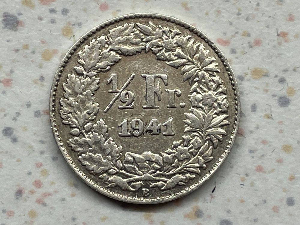 1941 50 Rappen sehr selten !! Qualität siehe Bilder !! | Kaufen auf Ricardo