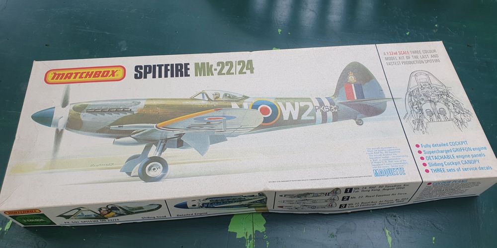 Matchbox spitfire 1/32 1983 ovp complet (Gebraucht) in Oron-le-Châtel ...