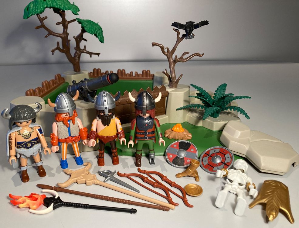 Playmobil, Wikinger Festung mit rätselhaftem Grab (Gebraucht) in Wil SG ...