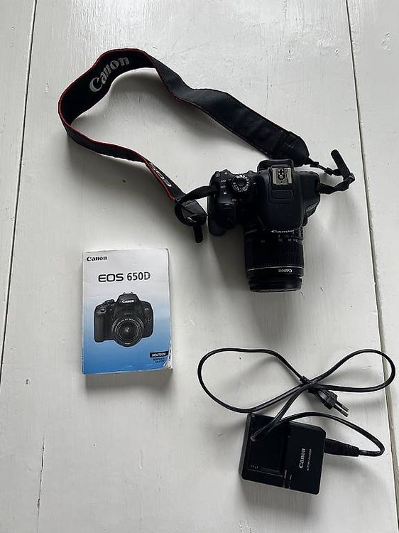 Canon EOS 650D + EF-S 18-55mm kit lens (Gebraucht) in Gempenach für CHF 200 – mit Lieferung auf ...