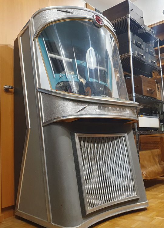 Tonomat Automaten Jukebox Musikbox Teleramic 200 - 50er Jahr (Defekt ...