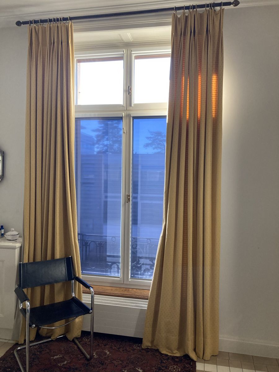 Wunderbare Vorhänge Rubelli, zwei Bahnen, H 300 cm, B 200 cm (Gebraucht ...