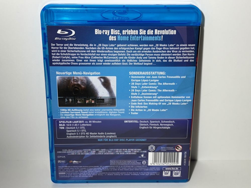 28 Weeks Later Blu Ray Uncut (Gebraucht) in Wilderswil für CHF 12.9 ...