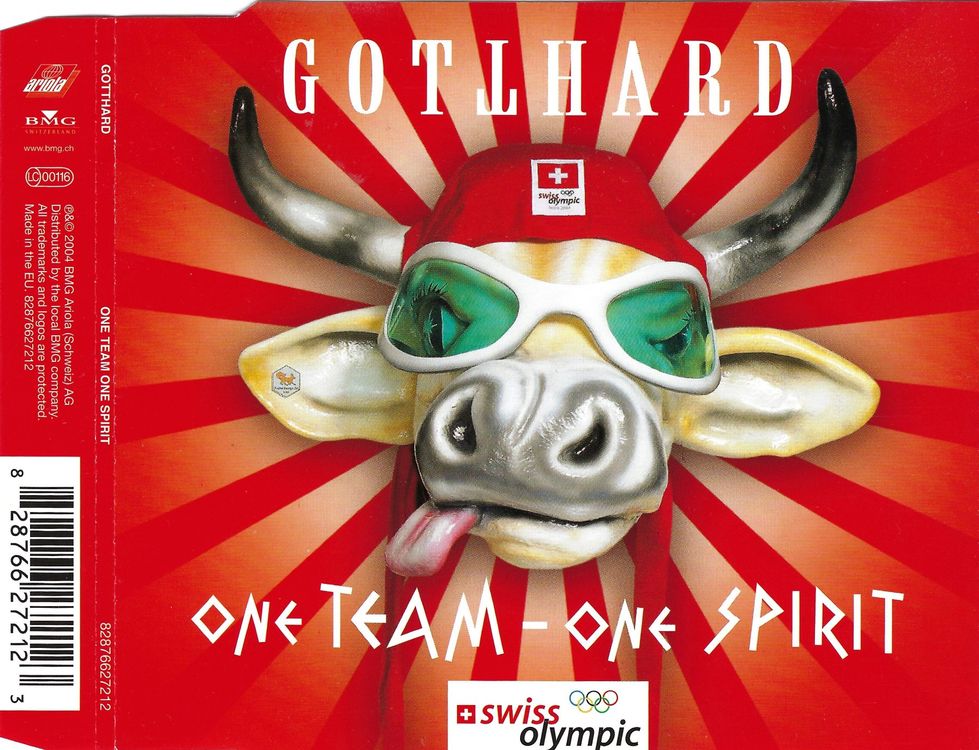 CD-SINGLE: GOTTHARD - One Team-One Spirit (Gebraucht) in Rotkreuz für ...