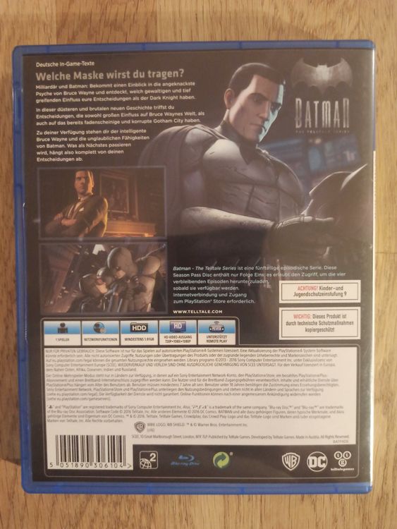 Batman The Telltale Series PS4 / PS5 (Gebraucht) in Oberweningen für ...