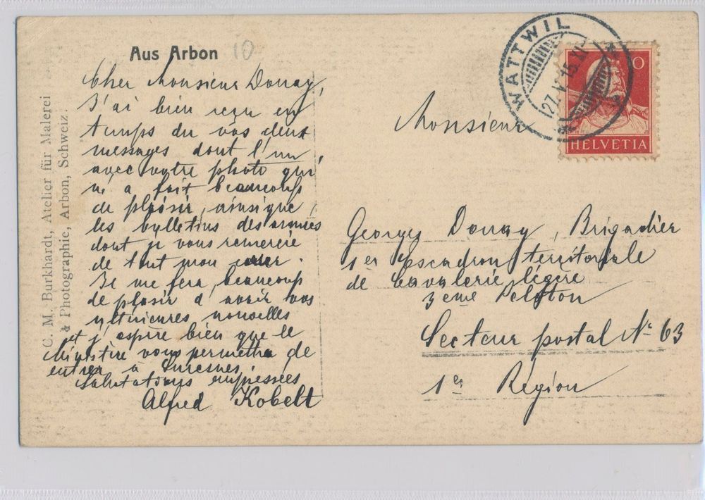 Max Burkhardt Arbon 1915 (Gebraucht) in Arbon für CHF 33 – mit Lieferung auf Ricardo kaufen