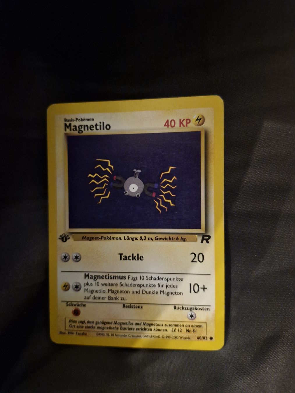 Pokemon Magnetilo 1. Edition - Team Rocket 60/82 (Gebraucht) in Muri AG ...