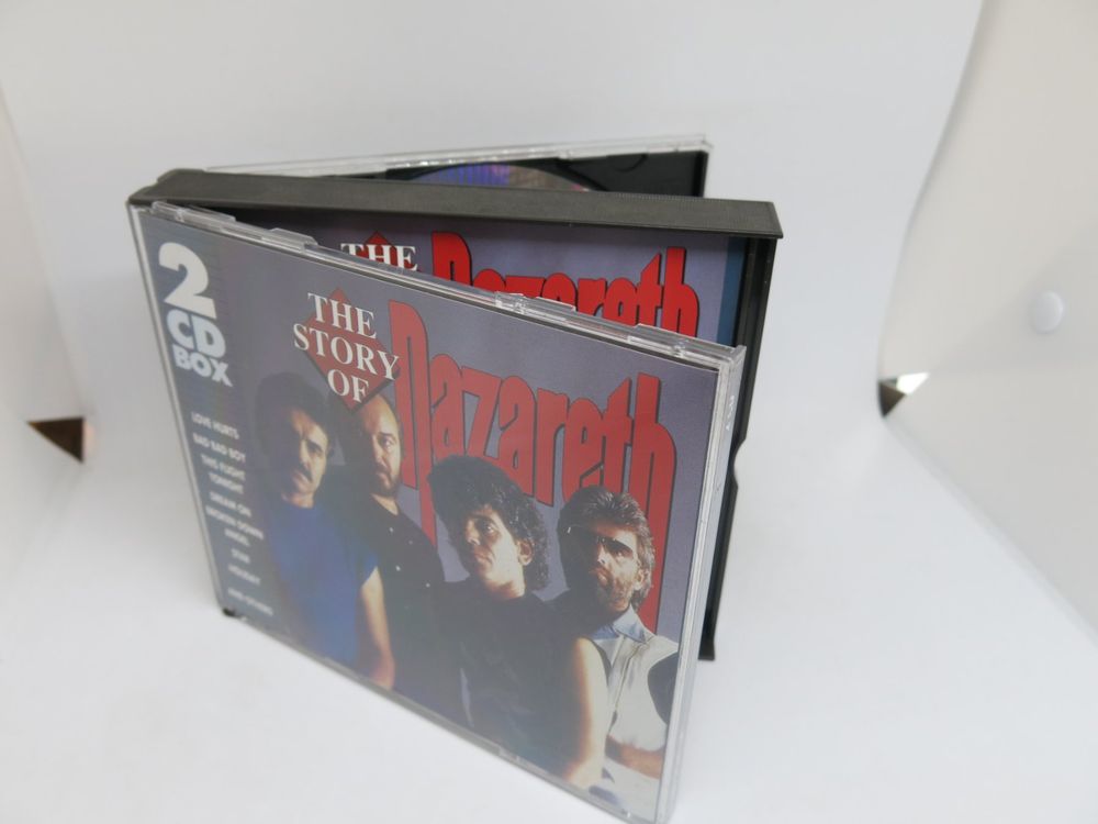2 CD Box fat Jewel Case: Nazareth - The Story / rare Box (Gebraucht) in ...