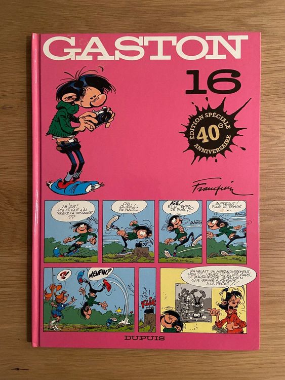 GASTON / TOME 16 / EDITION SPECIALE 40EME ANNIVERSAIRE (D'occasion) à ...
