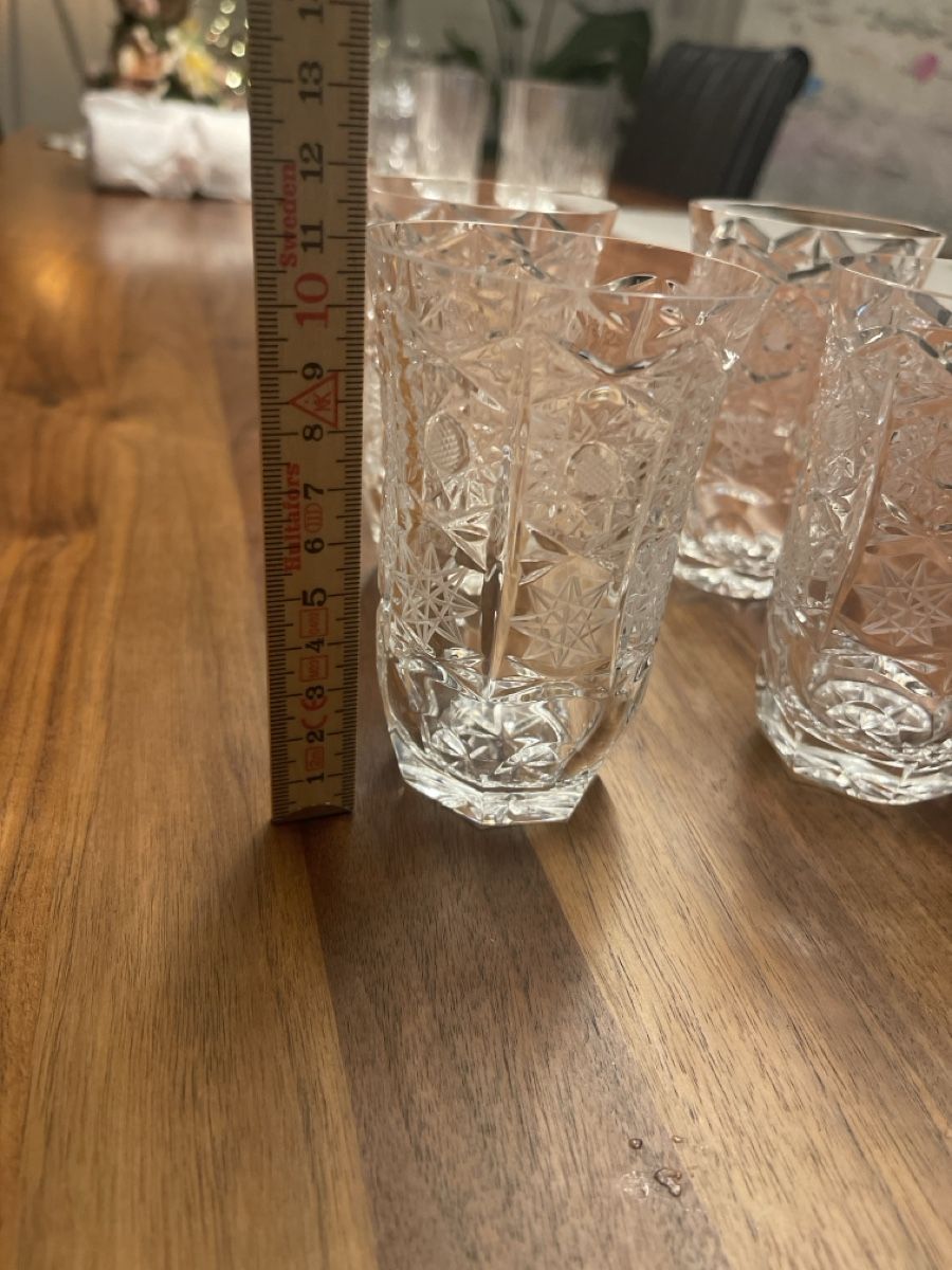 Kristall Gläser Set, 4 Stück, (Gebraucht) in Adliswil für CHF 35 – mit ...