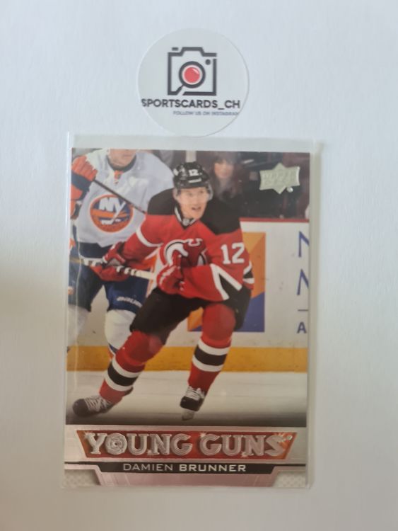 Carte Young Guns Damien Brunner - Ehc Bienne (Gebraucht) in Sion für CHF 2 – mit Lieferung auf ...